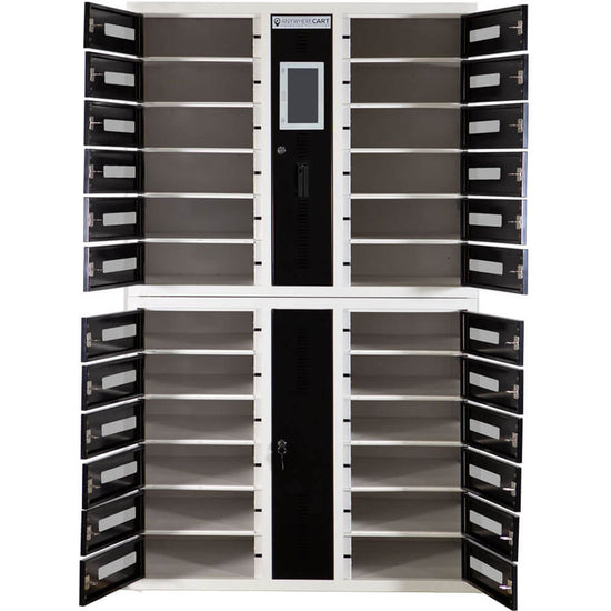 Anywhere Cart SC-LOCKER-24-RFID 24-Bay Secure RFID Charging Locker for Laptops & Tablets ...